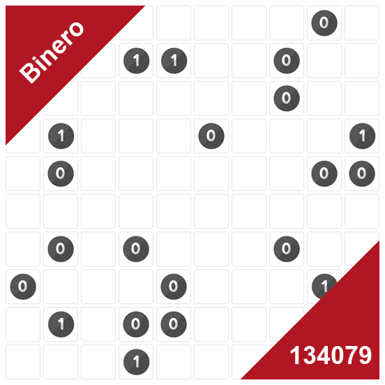 Binero : Grilles gratuites du jour à jouer en ligne